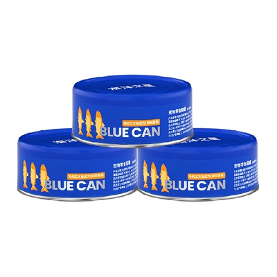 海洋之星零食国产美毛补水猫罐头