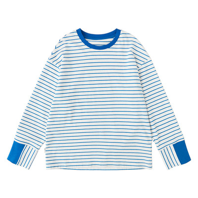 棵初经典条纹宽松上衣