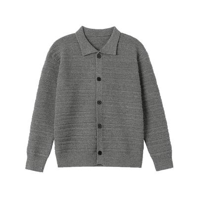 XAKA翻领百搭开衫针织御寒毛衣