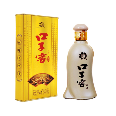 口子窖5年型40.8度100ml小酒单瓶装 五年型安徽兼香型白酒自饮