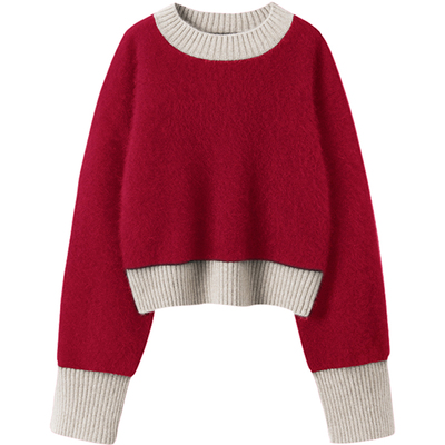 冬凤凰高端100%纯山羊绒衫