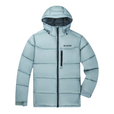 哥伦比亚羽绒服男户外拒水外套