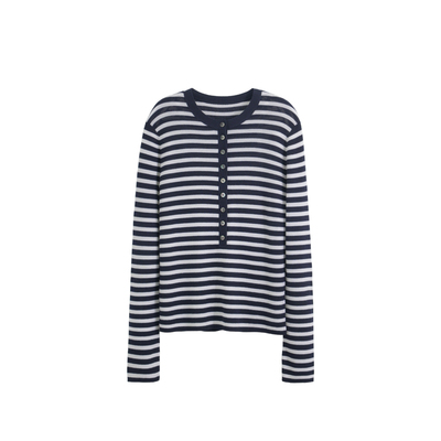 BBFER本依凡春款H型羊毛针织衫