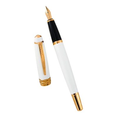 高仕（CROSS）钢笔 BAILY佰利系列金属笔杆教师节礼物墨水礼盒