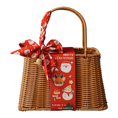 圣诞节礼物盒平安夜苹果礼盒空盒