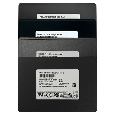 三星PM9A3 960G/1.92T/3.84T U.2企业级固态硬盘NVME协议 PCIE4.0