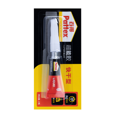 【6只装】Pattex百得胶水快干2g