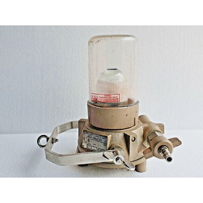 WOLF TURBOLITE ATL44 Pneumatic Air Safety Lamp  Light  ATEX