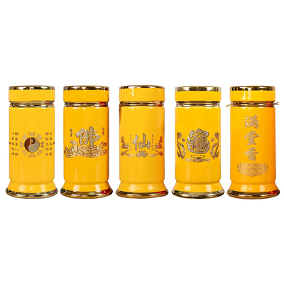 陶瓷道家佛家香筒招财供奉