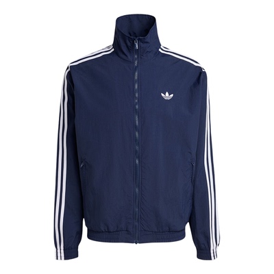 Adidas/阿迪达斯正品三叶草男士日常足球风立领夹克外套KE1365