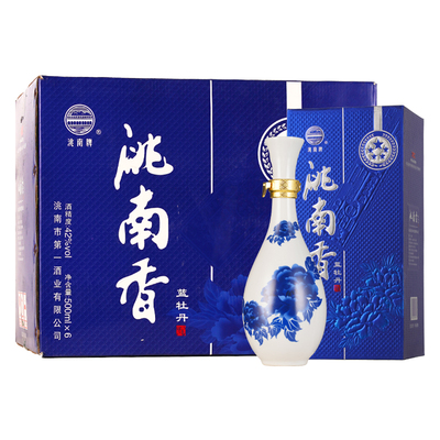 洮南香蓝牡丹42度整箱500ml6瓶装