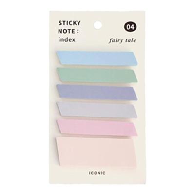 韩国iconic彩虹条分页便利贴