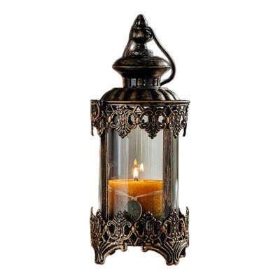 复古风手提小风灯烛台