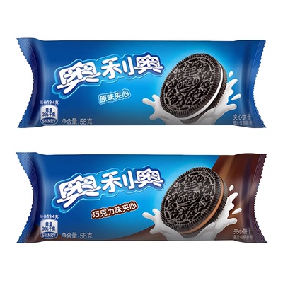 奥利奥夹心饼干原味巧克力味