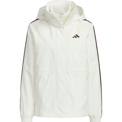 adidas阿迪达斯女子运动训练休闲梭织连帽夹克外套KB7592