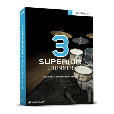 超级鼓手Superior Drummer 3打击乐VST插件音源音色Win/Mac全扩展