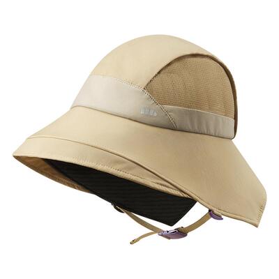 蕉下防晒帽女士黑胶涉水帽海边