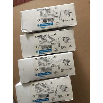 议价XS118BLFAL2原装正品OsiSense金属圆柱型 施耐德接近开关