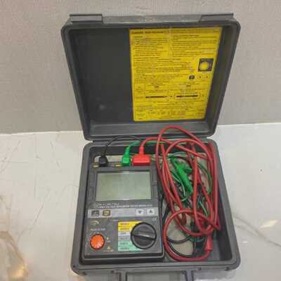 KYORITSU 3125 HIGH VOLTAGE DIGITAL INSULATION TESTER 5000V