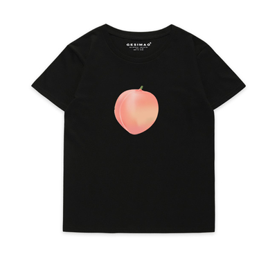 印花短袖宽松原创T恤ulzzang上衣