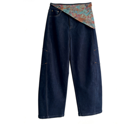 百搭休闲裤女宽松显瘦直筒阔腿裤