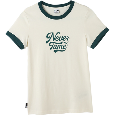 Puma/彪马官方正品TEAM CC SHORTSLEEVE TEE女士运动圆领短袖