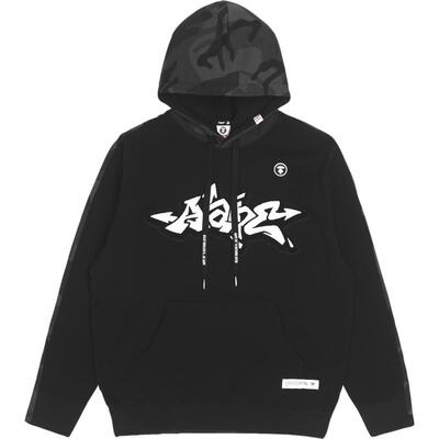 Aape迷彩抽绳连帽卫衣3944XXJ