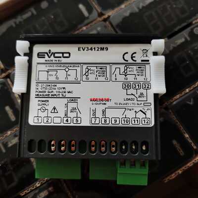 议价意大利EVCO美控电子温控器EV3B22N7制冷控制器EV3B23N7 EVK40