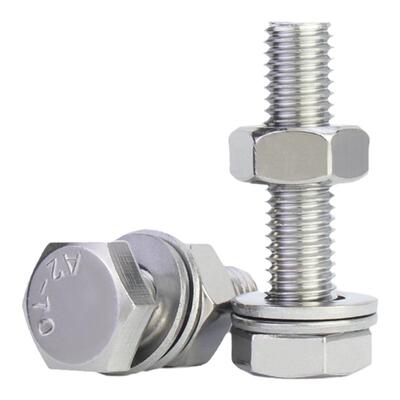 【量大价优】304外六角螺栓套装