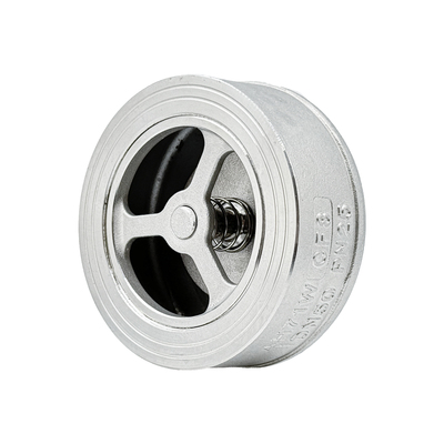 304不锈钢对夹式止回阀升降式H71