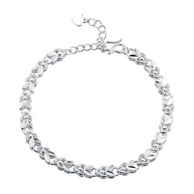 顺钦银楼足银幸运兔手链礼物