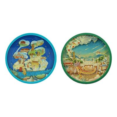 福州流沙杯垫三坊七巷文创纪念品