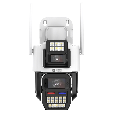 云视安高清黑光全彩对讲枪球联动