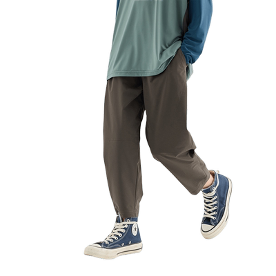 kuuyoo谷由夏季九分裤