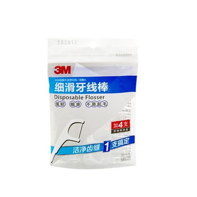 3m牙线棒超细家庭装齿缝200支装