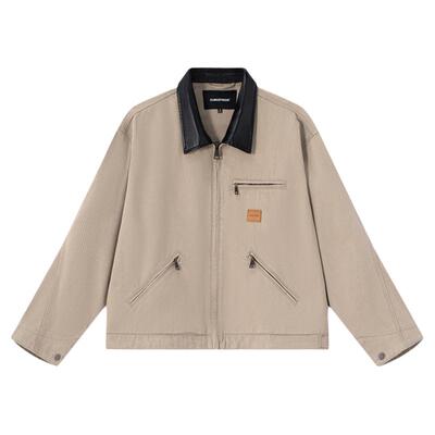 CLIMAXVISION廓形短款工装夹克