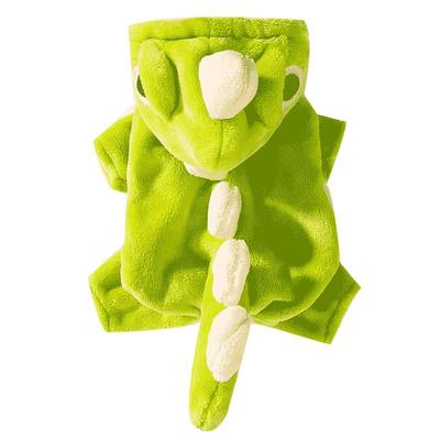 狗狗秋冬衣服可爱小恐龙变身装