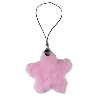 粉色手机挂饰WILDFLOWER