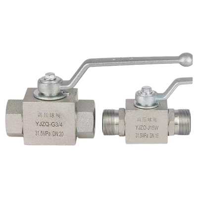 高压球阀YJZQ碳钢外螺纹外丝KHB高温二通天然气液压管道31.5MPA