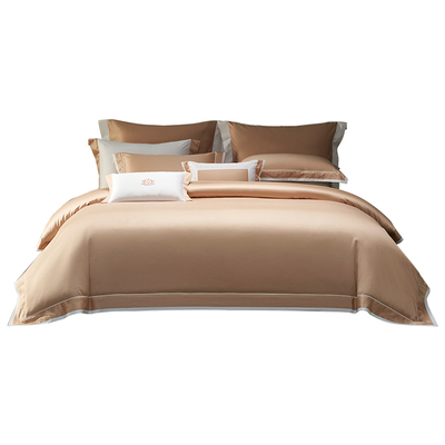 梦洁家纺轻奢100支长绒棉四件套