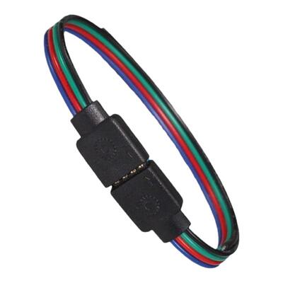 四芯彩排4pin插针连接线