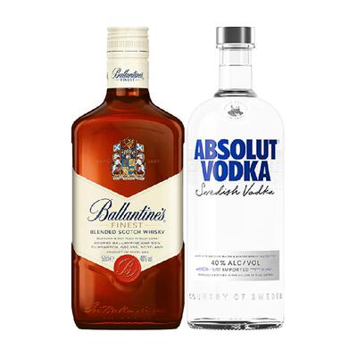 伏特加百龄坛洋酒500ml×2瓶