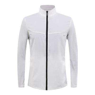 Light Weight男士运动健身房跑步训练服春夏立领长袖T恤衣服