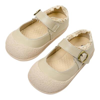 春秋季女童休闲公主帆布鞋