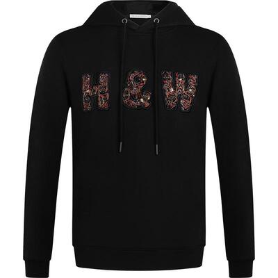 法国秋季字母长袖套头奢侈品男装