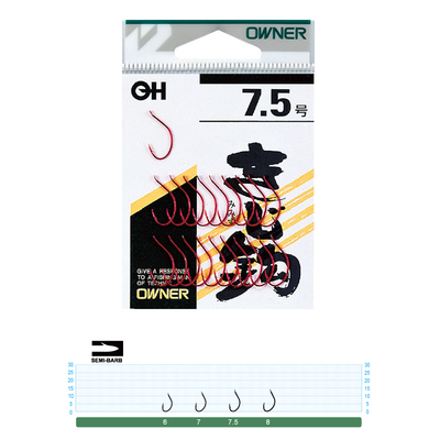 欧纳溪流钩日本owner宽钩前打赤