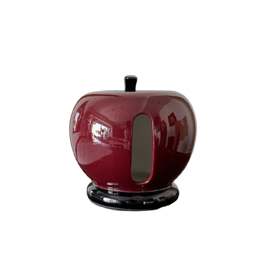 平安喜乐趣味苹果抽纸卷纸收纳盒