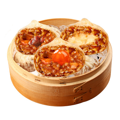纸皮烧麦早餐半成品加热即食