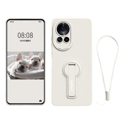 自带360°丝玉支架硅胶手机壳