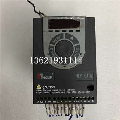 议价海利普变频器HLP-C10201D521P20XBX1CX0AXXV206 9成新 1.5KW